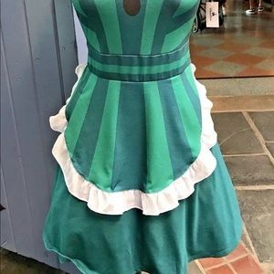 Disney | Dresses | Disney Haunted Mansion Maid Ghost Hostess Dress S ...